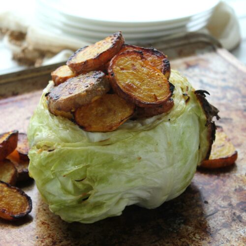 Cabbage and Beet Pot O' Gold | Jenny Shea Rawn