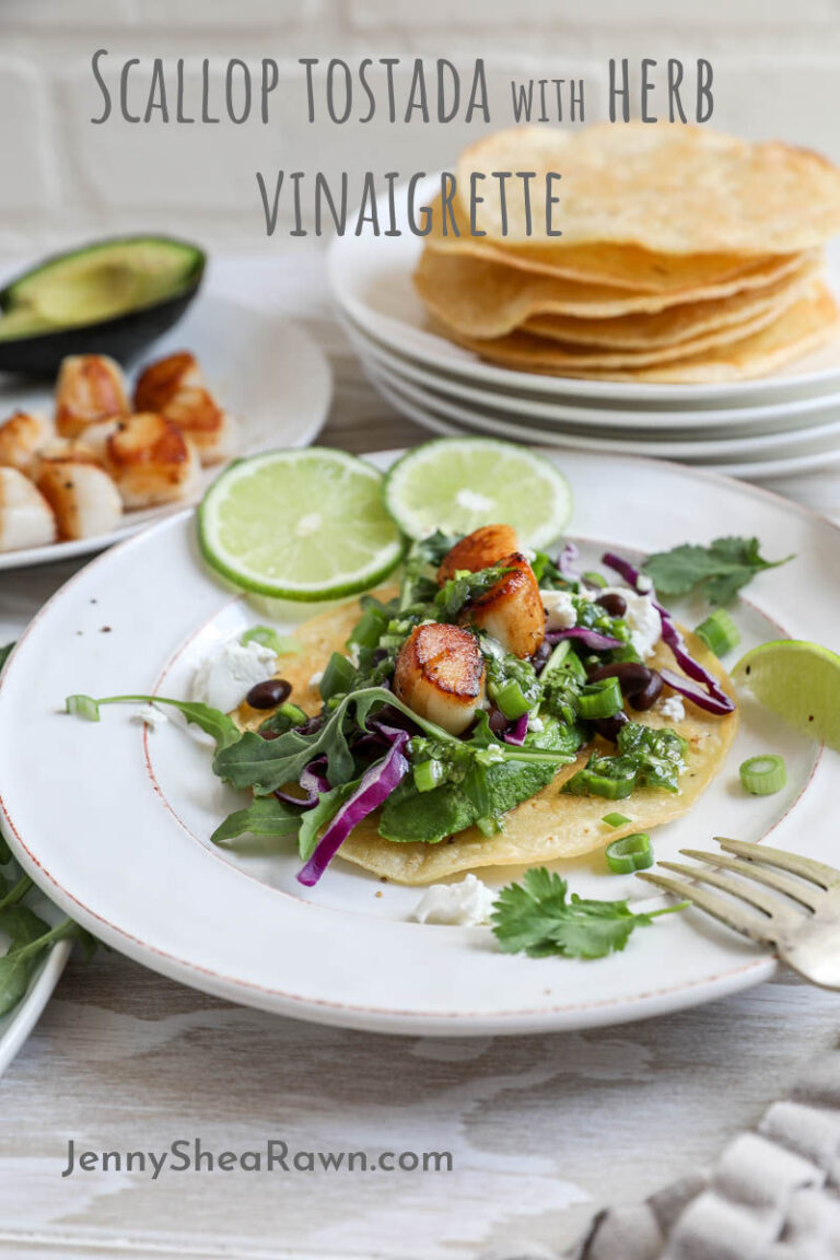 Seared Scallop Tostadas | Scallops | Jenny Shea Rawn