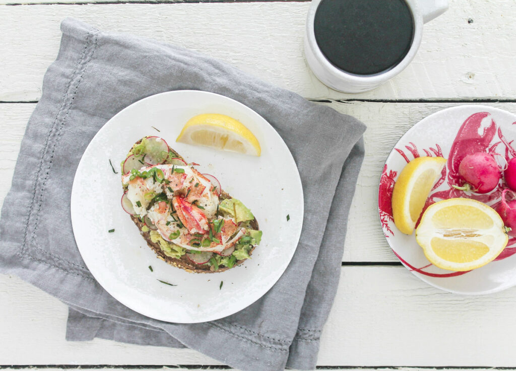 Lobster Avocado Toast | Lobster | Jenny Shea Rawn