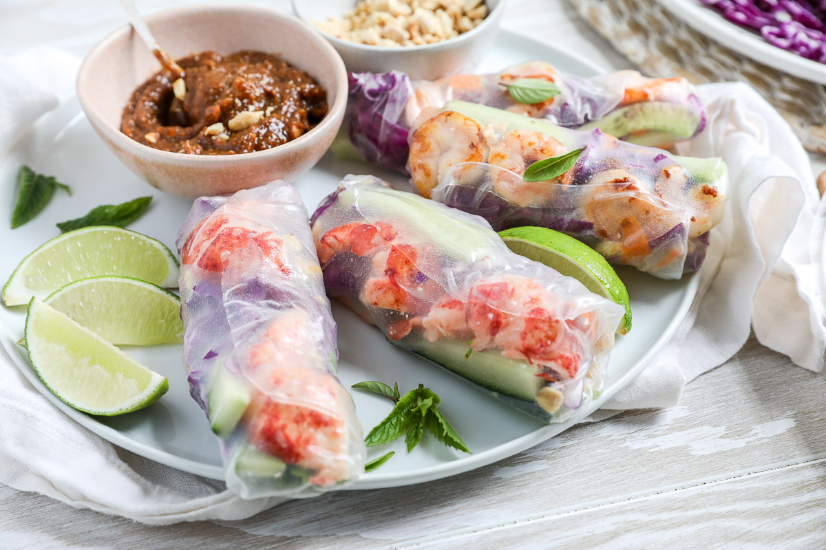 Shrimp Summer Rolls | Shrimp | Jenny Shea Rawn