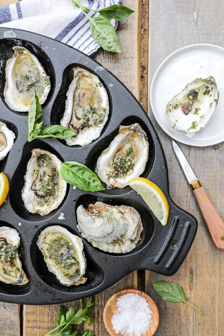 Grilled Oysters with Garlic Butter | Oysters | Jenny Shea Rawn