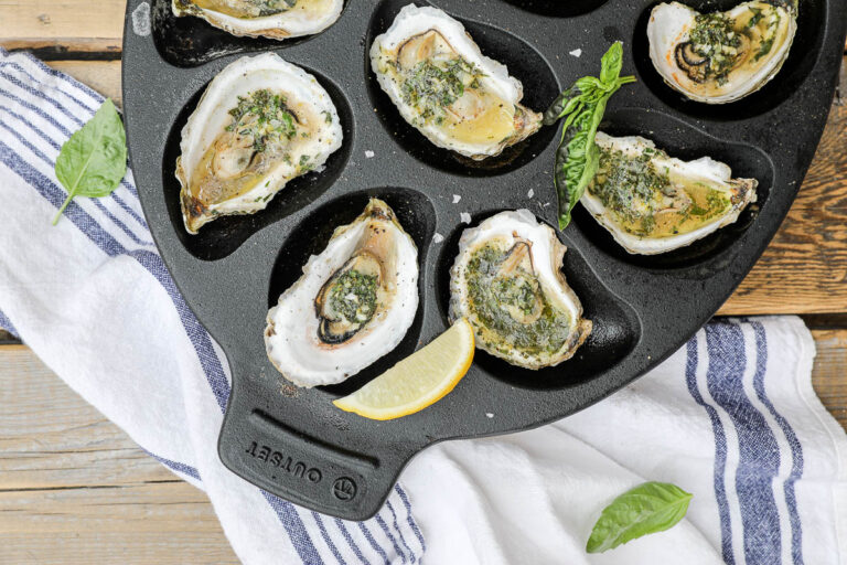 Grilled Oysters with Garlic Butter | Oysters | Jenny Shea Rawn