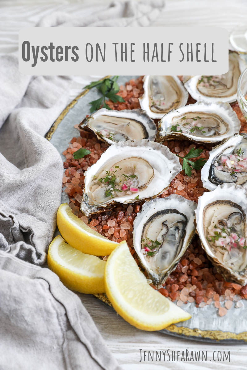 Oysters on the Half Shell | Oysters | Jenny Shea Rawn