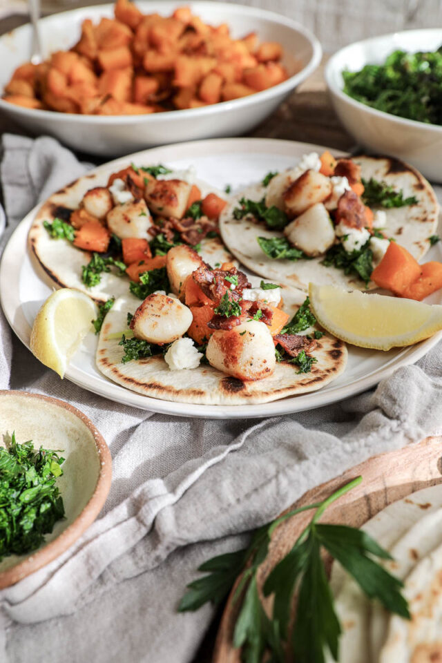 Bay Scallop Tacos