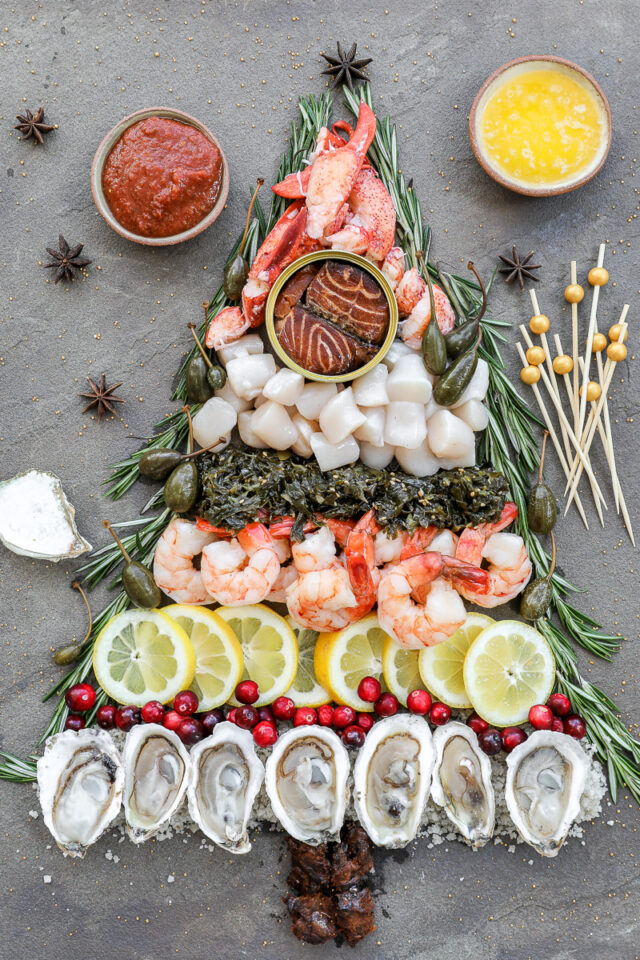 Christmas Seafood Platter | Seacuterie | Jenny Shea Rawn