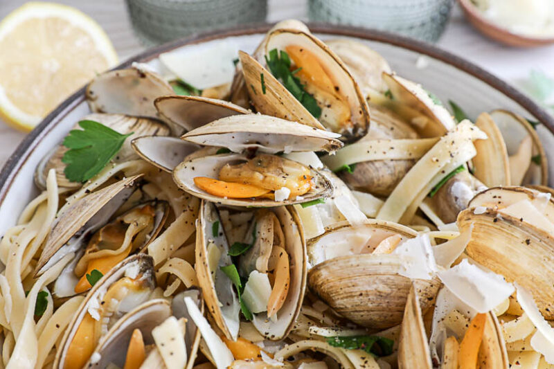Pasta with Clams - Jenny Shea Rawn