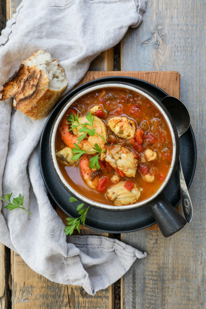 Monkfish Stew | White Fish | Jenny Shea Rawn