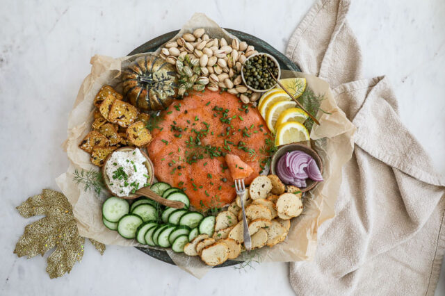 Smoked Salmon Board | Seacuterie Board | Jenny Shea Rawn